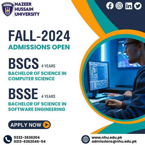 nazeer hussain university on linkedin admissionsopen bscs bsse
