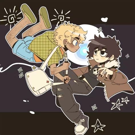 Ahh Scott Pilgrim X Solangelo😻😻 Percy Jackson Fan Art Percy Jackson