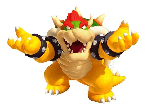 Bowser Character Video Game Mario Villain Png Image