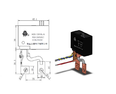 Custom 90a Switching Capability Magnetic Latching Relay Suppliers Factory