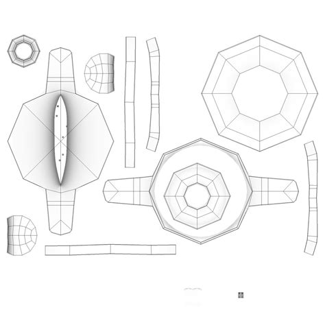 칼 3d 모델 10 Max Free3d