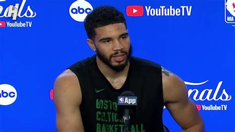 Jayson Tatum previews Game 3, FULL Interview | 2024 NBA Finals Media Day - YouTube