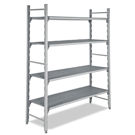 Empero Polypropylene Perforated Shelving Unit With 4 Layers 97x50x180 Cm Price