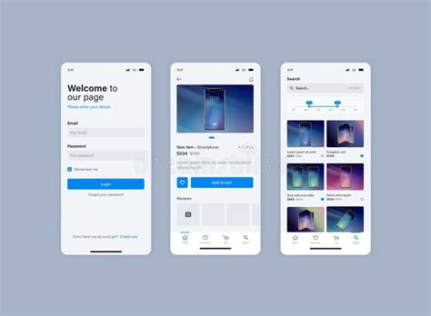 Ui Screenshots Stock Illustrations 38 Ui Screenshots Stock