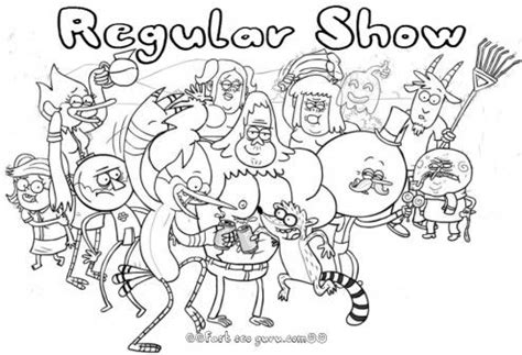 56 Free Printable Regular Show Coloring Pages Efdyeq