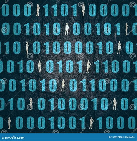 Binary Code Backdrop Stock Illustration Illustration Of Operating