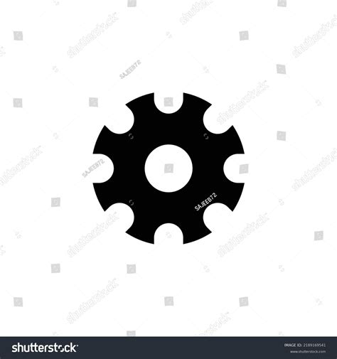 Setting Vector Icon Gear Symbol Isolated Stock Vector Royalty Free 2189169541 Shutterstock