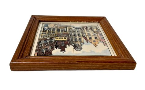 Antique Scene Delft Tableau Delft Polychrome Tiles Tableau Etsy