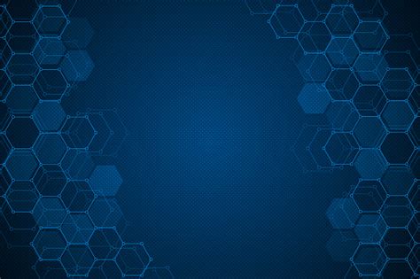 육각형 배경 디자인입니다 분자 구조와 기하학적 추상 배경 0명에 대한 스톡 벡터 아트 및 기타 이미지 0명 개념 건강관리와 의술 Istock