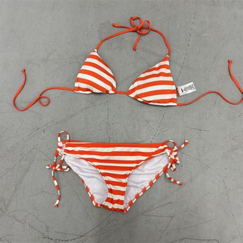 So Cute 00s Bikini Seems Deadstock Top Labeled M Depop