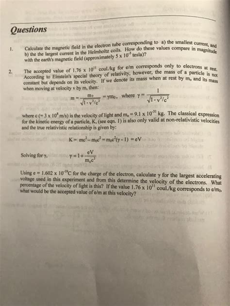 Solved Questions Calculate The Magnetic Field In The Chegg