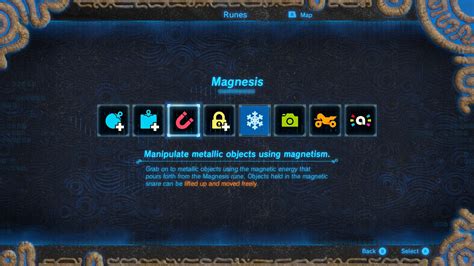 the legend of zelda breath of the wild game ui database