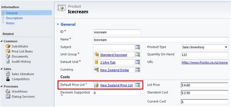 Adding Products To Price Lists In Dynamics Crm 2011 Magnetism