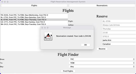 Github Jaehokimdevflight Reservation Management System