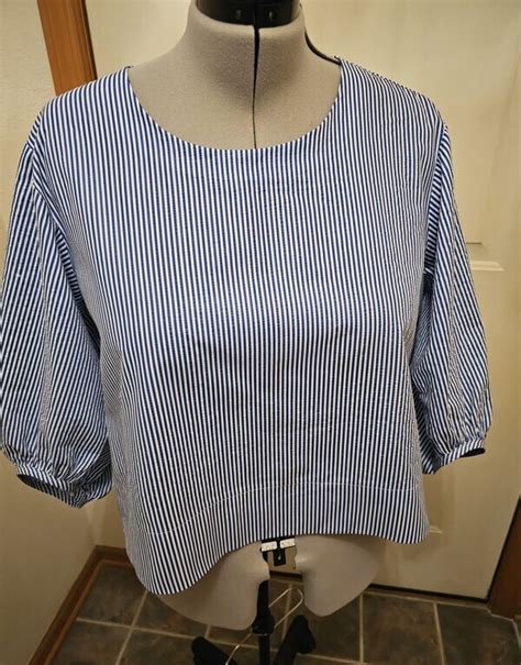 Pattern Emporium Be Mine Balloon Sleeve Top Pattern Review By Pamyjo2001