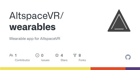 GitHub AltspaceVR Wearables Wearable App For AltspaceVR