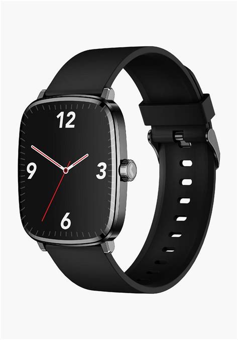 Shop Hyphen Risync Classic Sa10 Amoled Square Smartwatch Black Rsw Asbk0444 Online
