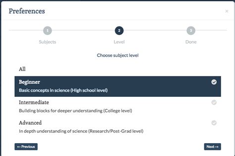classifying users into beginners intermediate experts user