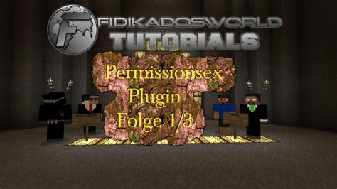 PermissionsEX 1 Minecraft Bukkit Plugin Einleitung Zu Dem Tutorial YouTube