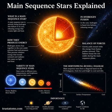 Main Sequence Stars Explained Trust Atoms