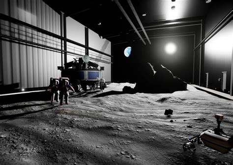 Europe Builds Moon Replica At Luna Facility