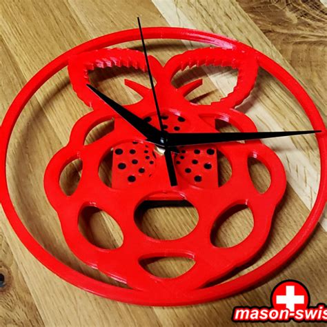 3d Printable Raspberry Pi Wall Clock By Andy Mason
