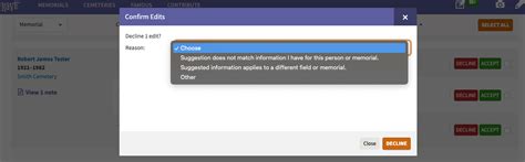 Processing Suggested Edits