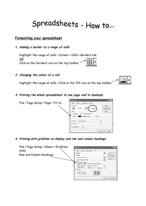 World Of Ict Year 9 Practical Spreadsheets How To