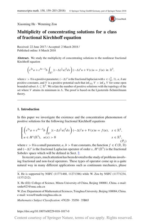 Multiplicity Of Concentrating Solutions For A Class Of Fractional