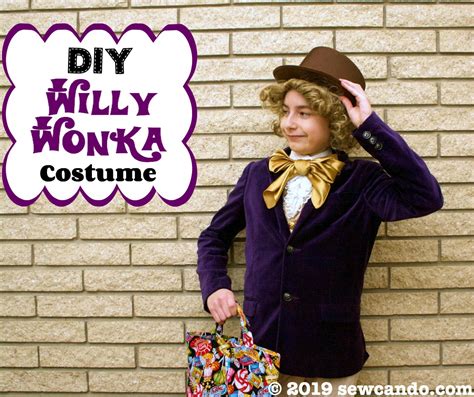 Sew Can Do Our Mostly Diy Willy Wonka Halloween Costume
