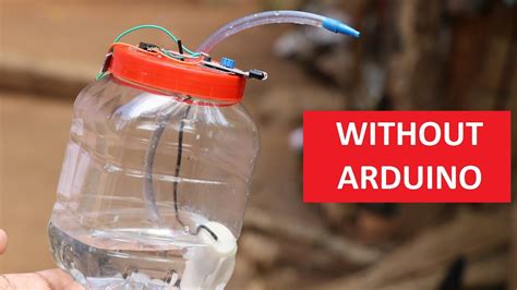 how to make automatic hand sanitizer dispenser without using arduino