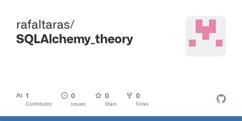 Github Rafaltarassqlalchemytheory