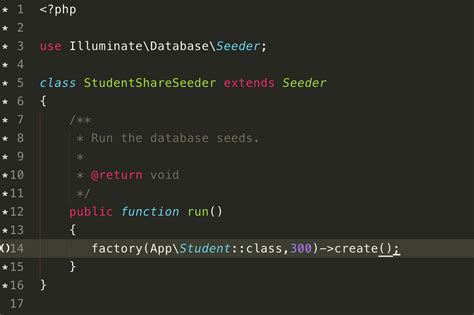Laravel Thought Organization From Model To DatabaseSeeder