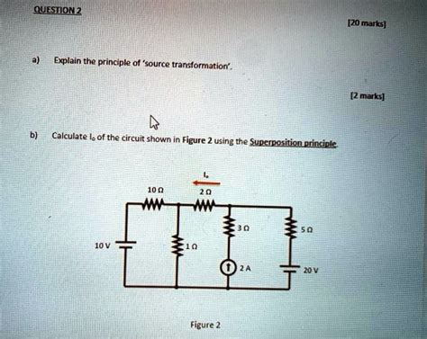 Solved Qlestonz Explain The Principle Of Source Transformation