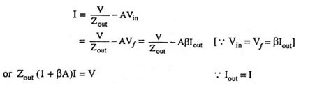 effect of negative feedback on output impedance eeeguide