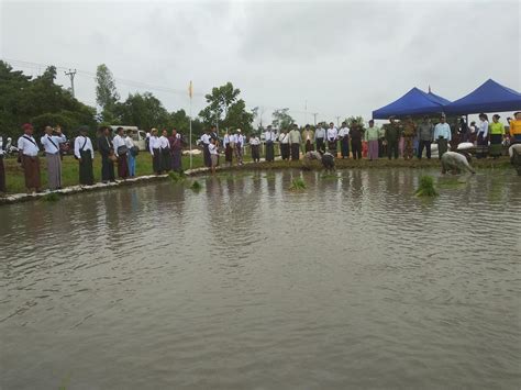 ကွမ်းခြံကုန်းမြို့နယ်တွင် ၂၀၂၂ ၂၀၂၃ မိုးစပါးရေတော်မိုးတော် ထွန်တုံးပိတ