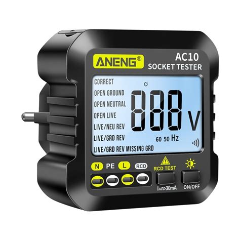 Digital Display Socket Tester Plug Polarity Phase Vicedeal Digital Display Socket Tester Plug Polarity Phase Vicedeal