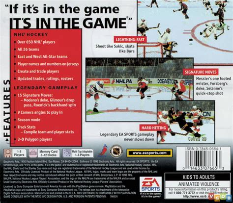 Nhl 97 Vgdb Vídeo Game Data Base