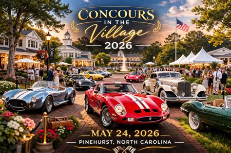 Concours In The Village 2026 Garage App Events