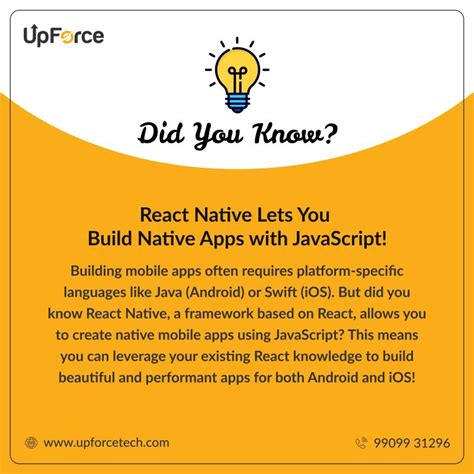 upforce tech on linkedin reactnative mobileappdevelopment
