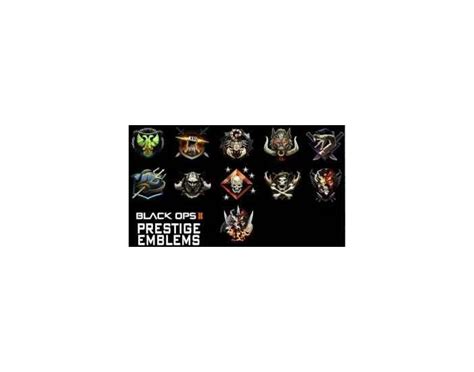 Call Of Duty Black Ops 2 Prestige Emblems