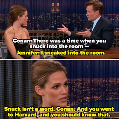 Jennifer Garner Conan
