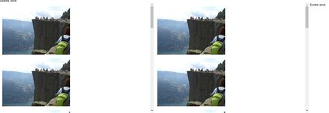 Css Html White Space Between Image And Scrollbar In A Stack Overflow