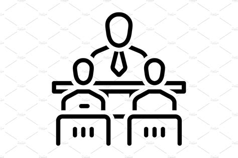 Principal School Black Icon Masterbundles