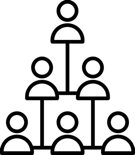 Hierarchical Structure Line Icon 43261704 Vector Art At Vecteezy