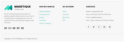 magento 2 how to remove the information footer block zemez support