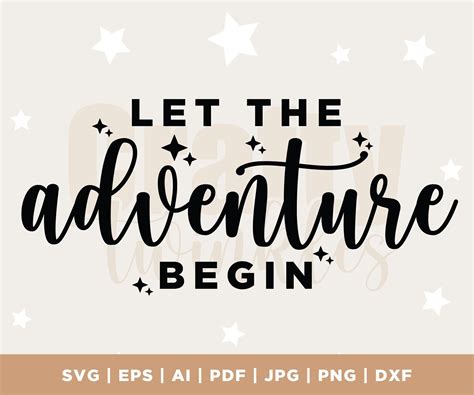 Let The Adventure Begin Svg Adventure Svg Adventure Cut File