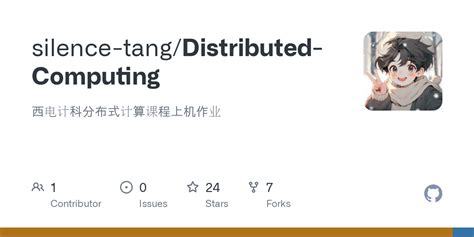 Github Silence Tang Distributed Computing