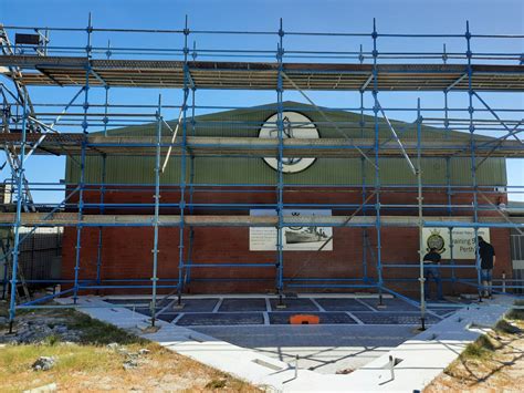 The Next Stage Of The Memorial Starts To Take Shape With The Fire Wall Construction Hmas