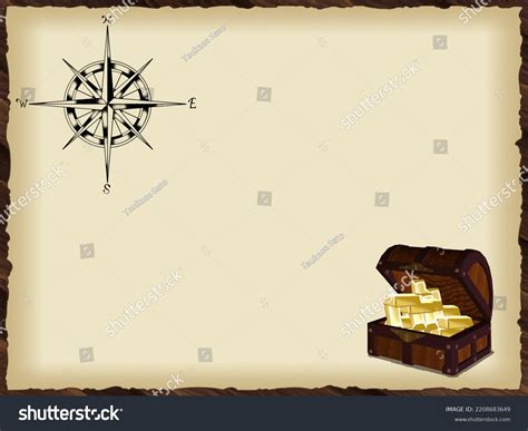 This Design Treasure Map Stock Illustration 2208683649 Shutterstock